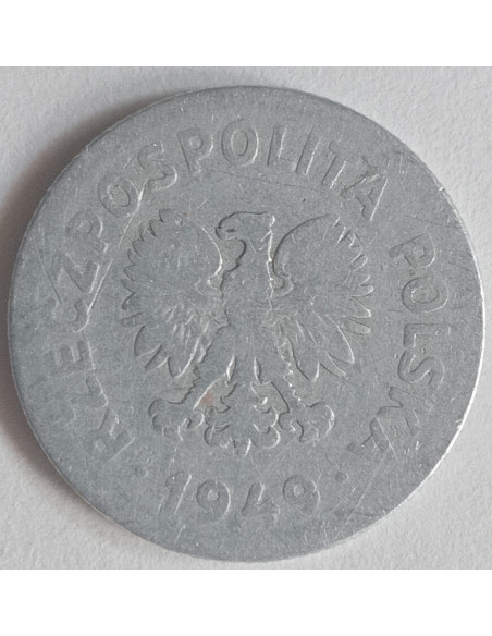 Moneta 1 Złoty 1949